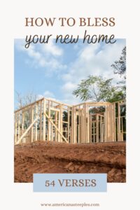 54 favorite Bible verses for new home construction